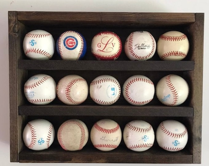 Baseball Display Shelf- Sizes 5 to 60 Balls - Etsy