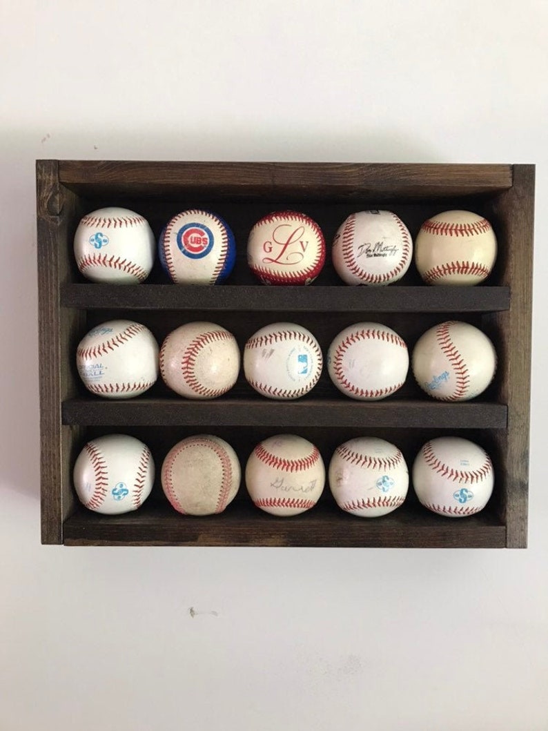 Baseball Display Shelf- Sizes 5 to 60 Balls - Etsy