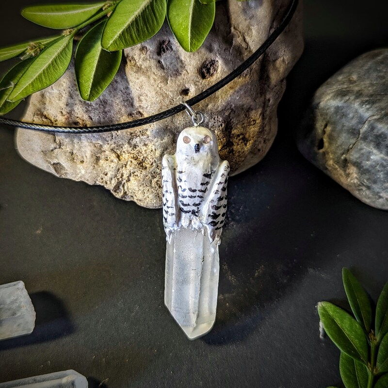 Owl Totem Necklace - Etsy