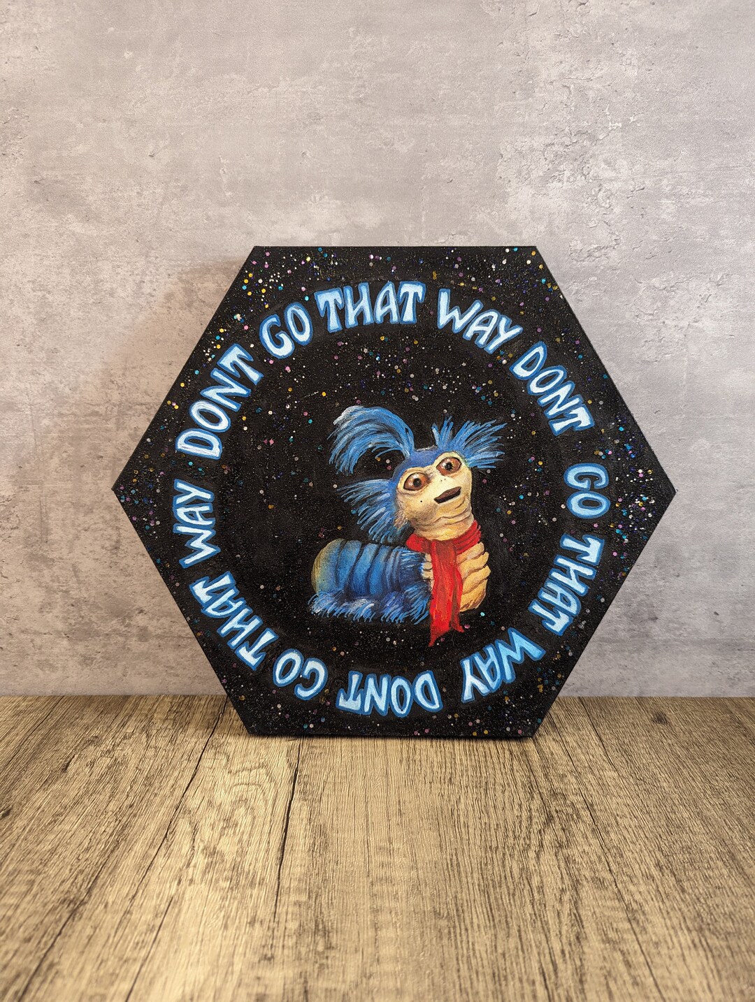 Labyrinth Worm Painting - Etsy