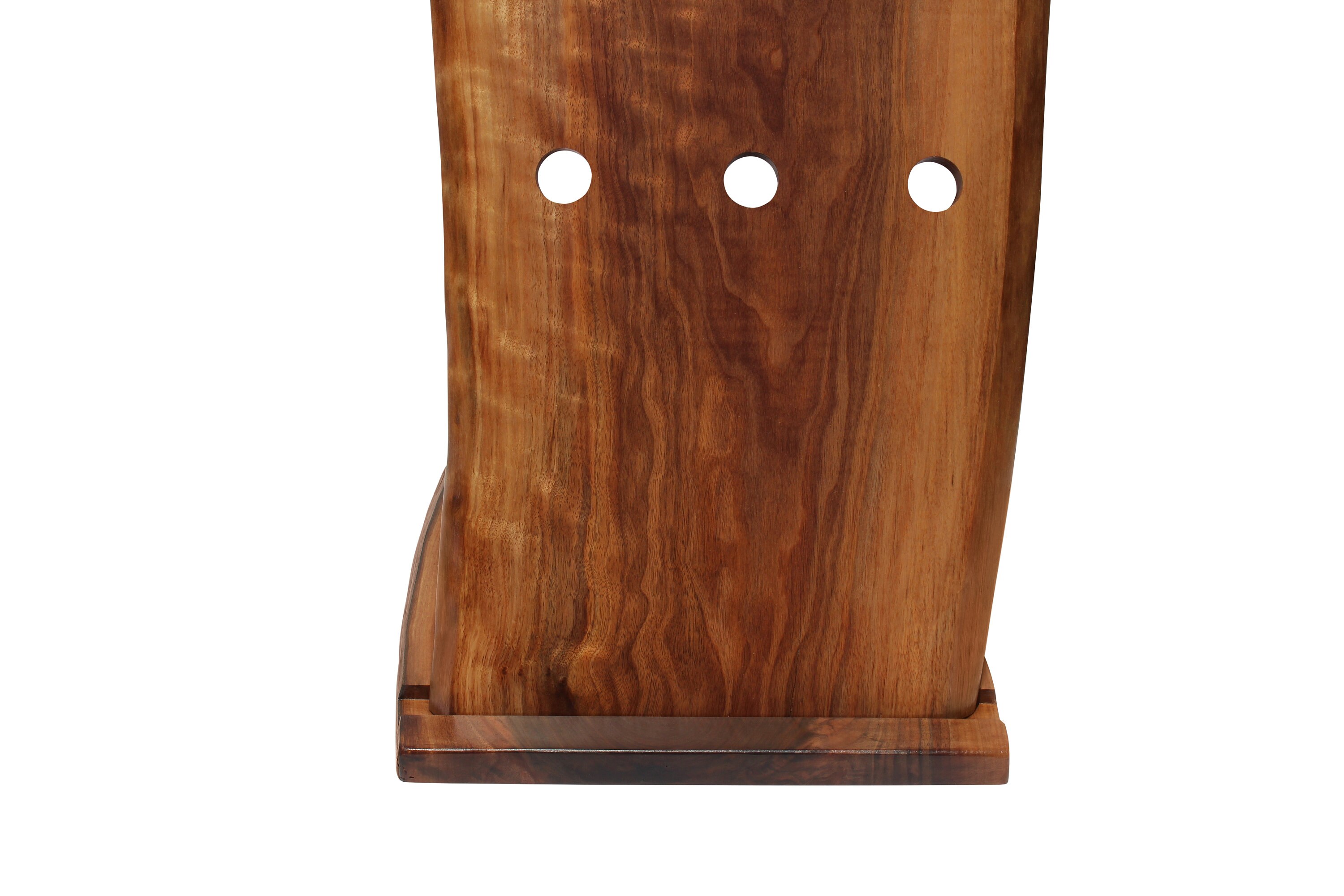 Walnut Live Edge Wine Rack 22 Bottles With Stand - Etsy