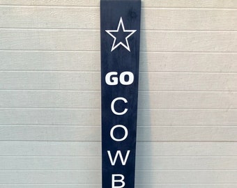 Dallas Cowboys Porch Sign // Football Porch Sign // Cowboys Porch Sign ...