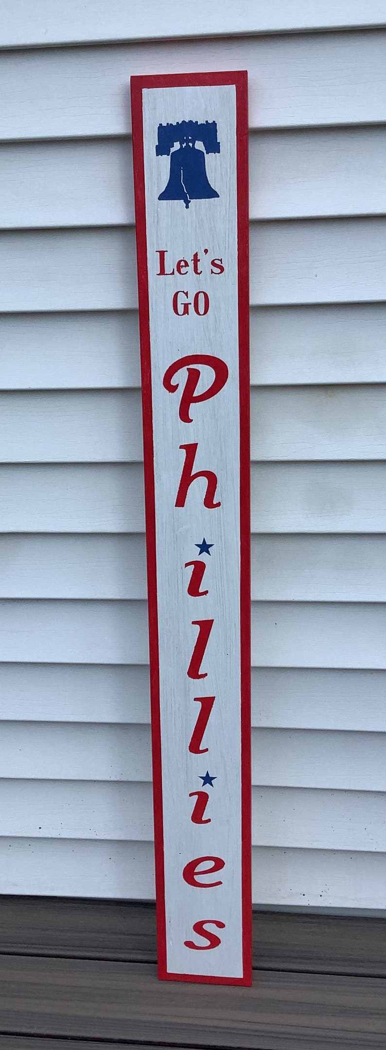 Phillies Baseball Porch Sign - Etsy