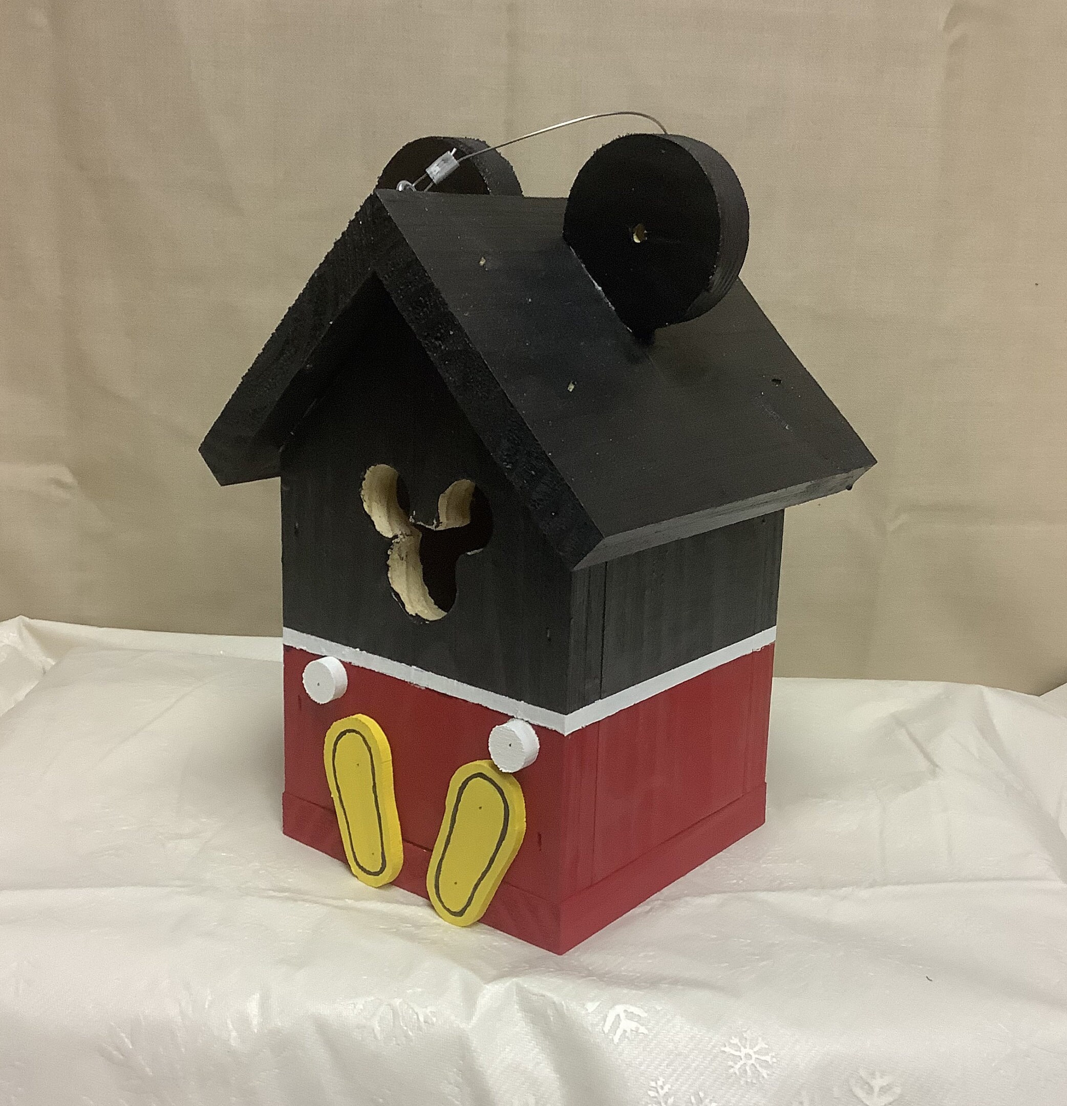 Mickey Mouse Bird House - Etsy