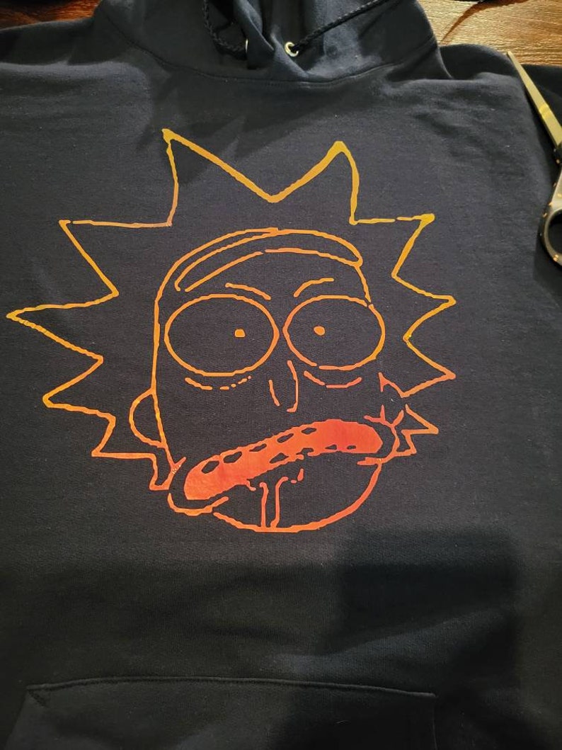 Holographic Rick Outline - Etsy