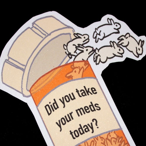 Take Your Meds Sticker - Etsy