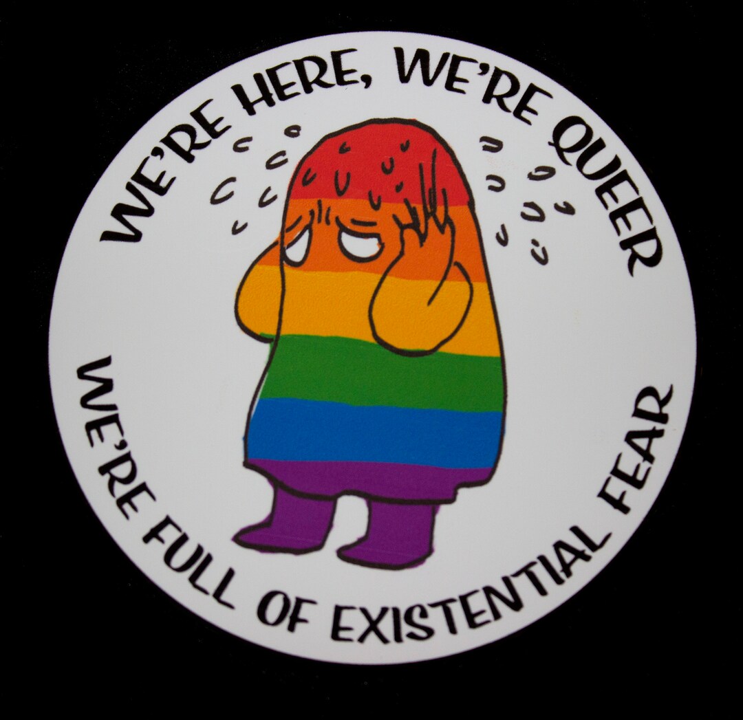Existential Fear Sticker - Etsy