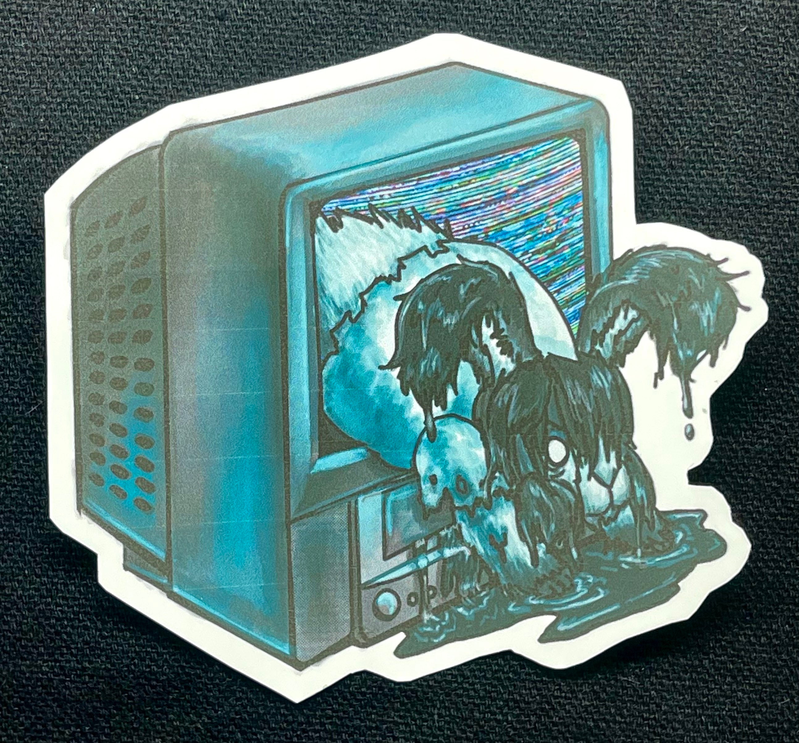 The Ring Samara Morgan/sadako Yamamura Bunny Sticker - Etsy