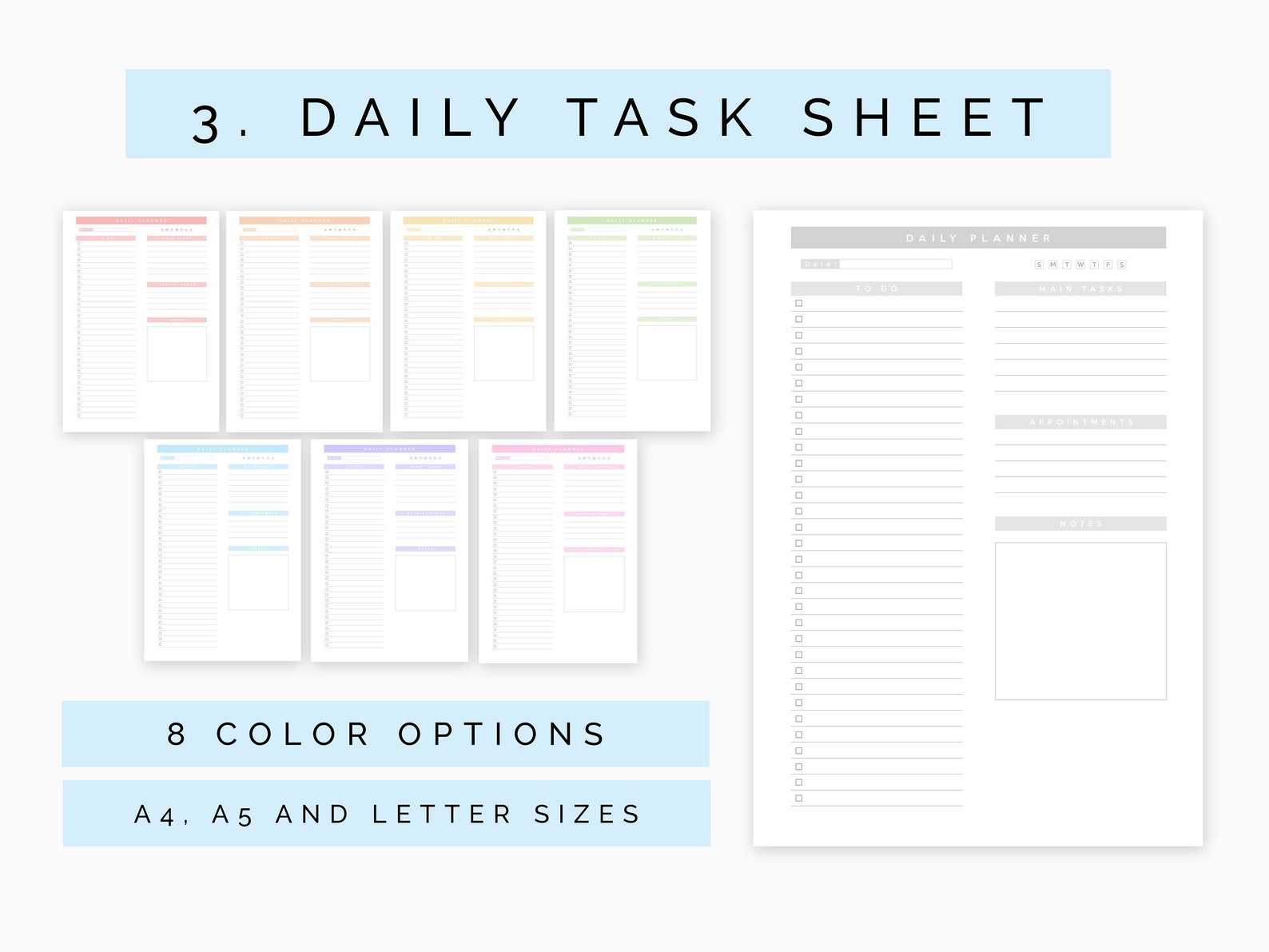 Student Organization Pack Student Template Pack Printable | Etsy