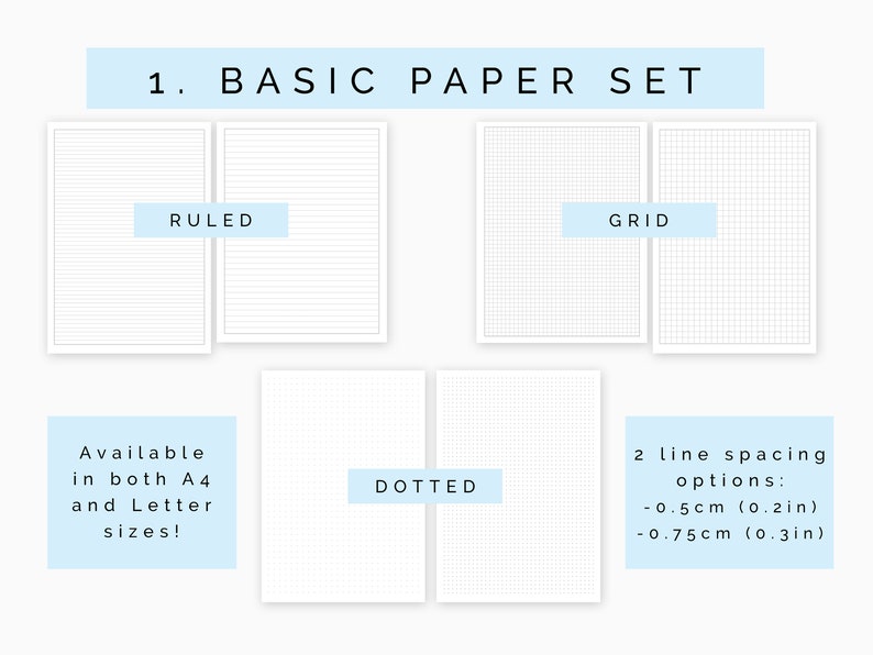 Student Organization Pack Student Template Pack Printable | Etsy