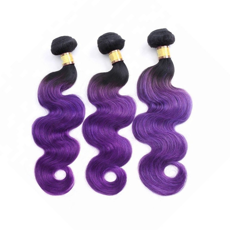 Purple Hair Extensions - Etsy