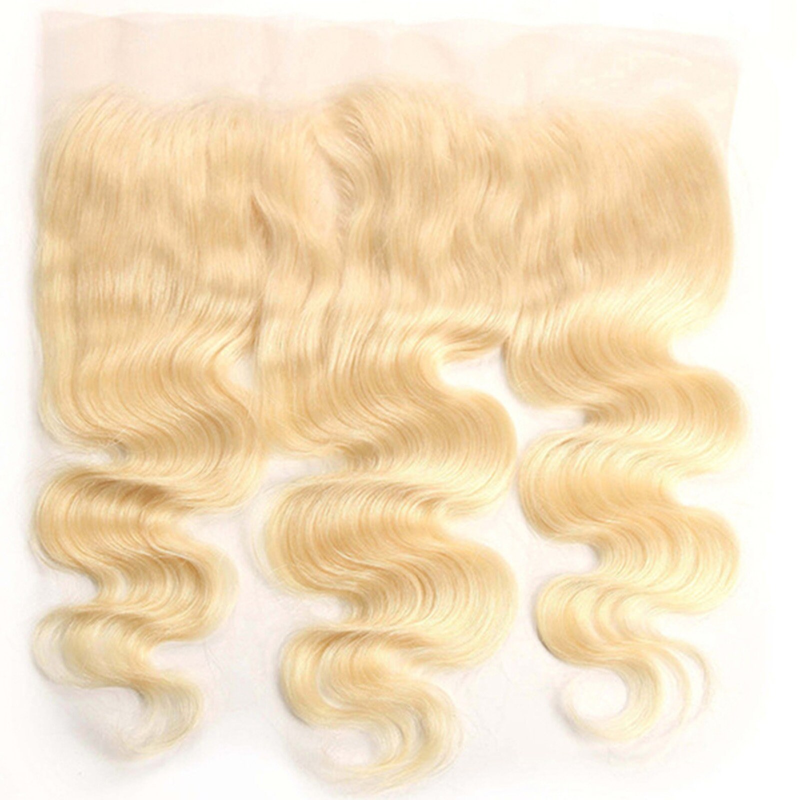 613 Blonde Human Hair Closure 13x4 Lace Closure Ear to Ear Ombre Hair ...