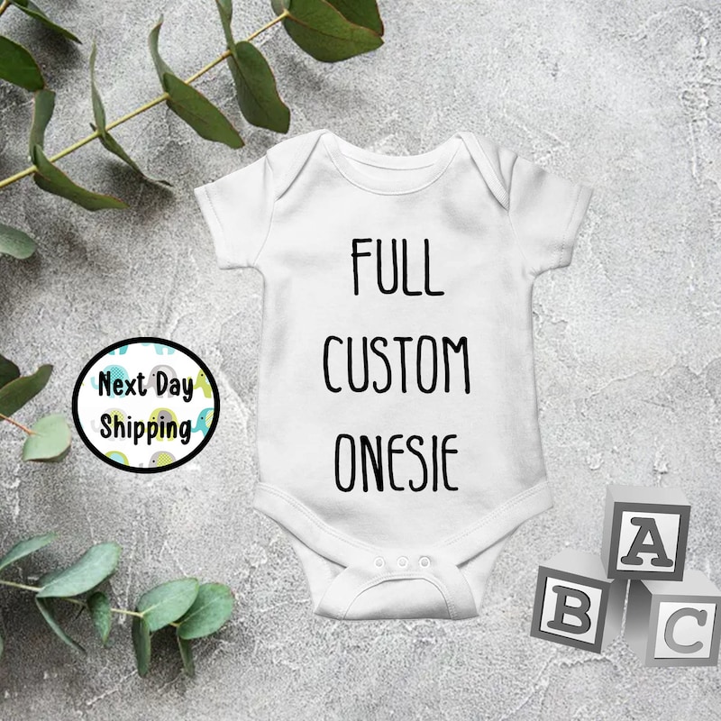 Custom Baby Onesie - Etsy