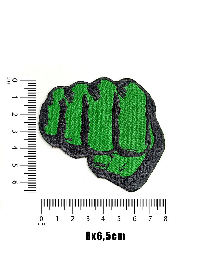 Hulk Fist Super Hero Hulk Patch Iron on Embroidered Patch 8 Cm - Etsy