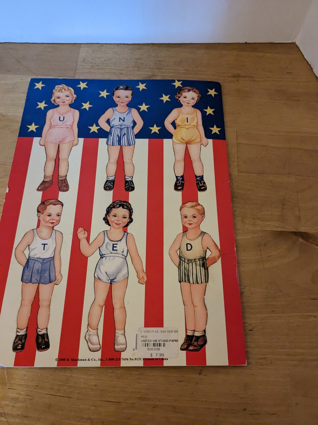 Paper Doll Book United We Stand World War II Military 3 Boy 3 Girl ...
