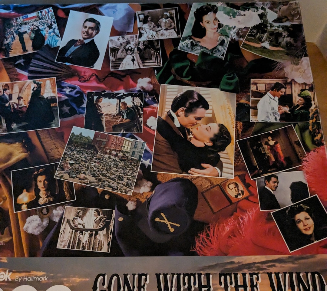 Puzzle 2000 Piece Jigsaw Puzzle Springbok Hallmark Gone With the Wind ...