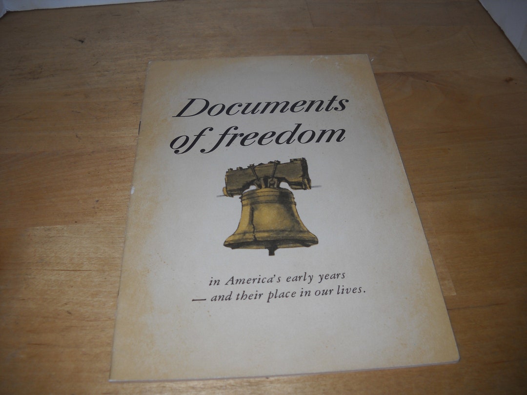 Documents of Freedom in America's Early Years Booklet 17 Pages 1957 ...