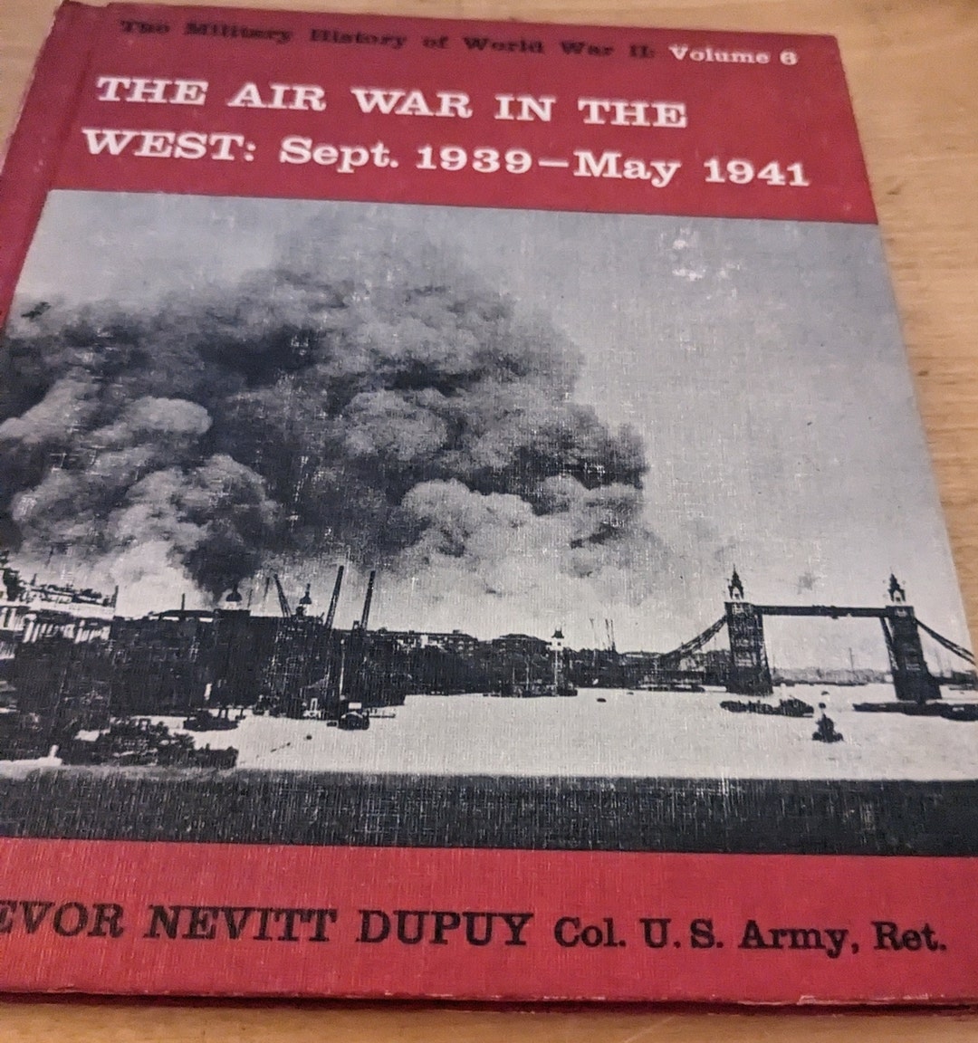 Vintage Book 1963 Military History World War II Volume 6 Air War 1939 ...