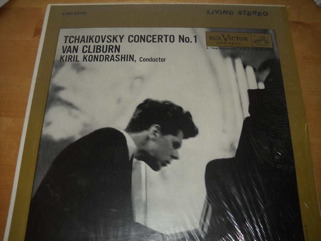 LP 33 1/3 Stereo Van Cliburn Kiril Kondrashin Tchaikovsky Concerto No. 1 in B-flat Minor Op 23 ...