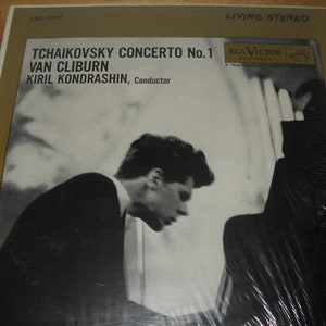 LP 33 1/3 Stereo Van Cliburn Kiril Kondrashin Tchaikovsky Concerto No. 1 in B-flat Minor Op 23 ...