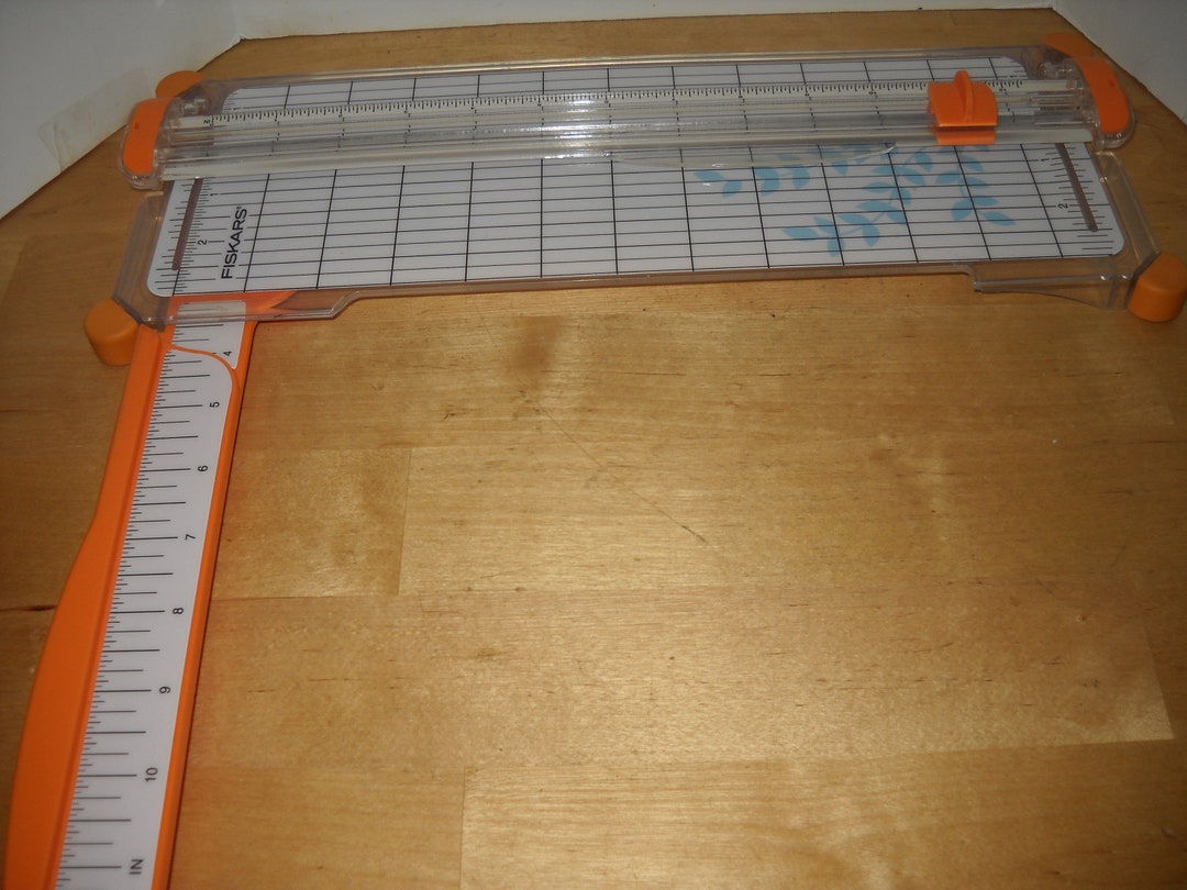 Paper Trimmer Cutter Fiskars Swing Arm 12 Inch Blade Style 1 Portable ...