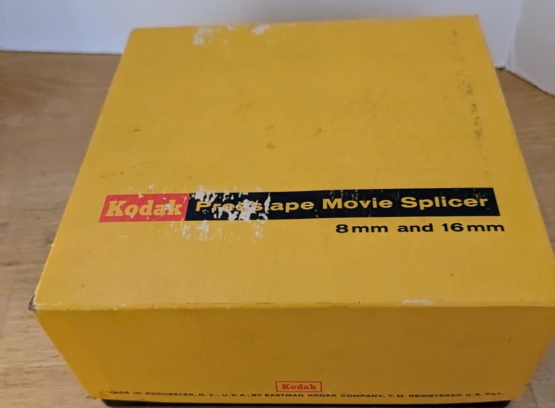 Splicer Kodak Presstape Movie 8mm 16mm NO 64 in Box With Instructions ...
