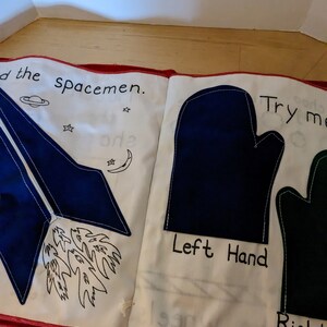 Toy Cloth Book Toddler Quietkids' Busy Soft Fabric Activity Sensory ...