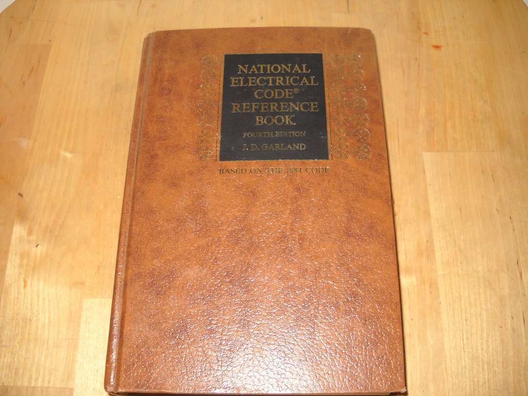 Reference Book Vintage 1984 National Electrical Code 4th Edition J. D ...