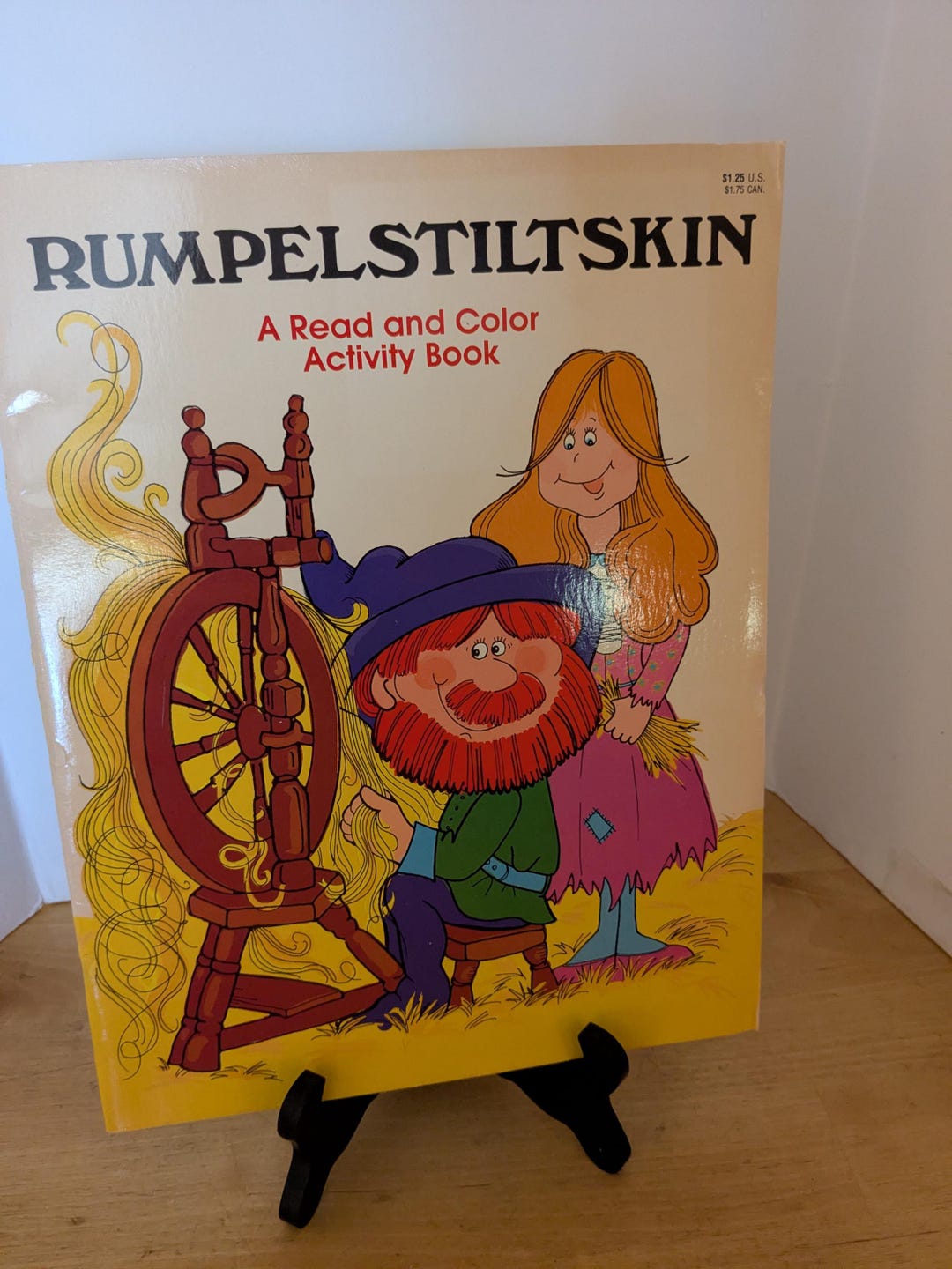 Read and Color Activity Book Child Rumpelstiltskin Barbara Soloff-levy ...