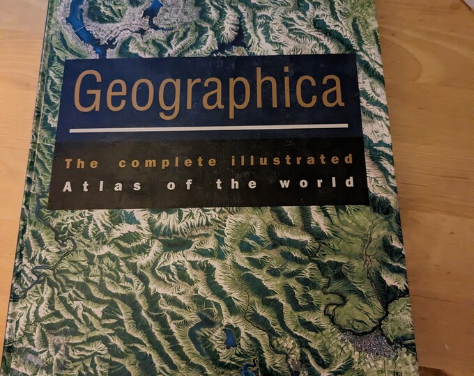 Book Atlas Maps Geographica Complete Illustrated Atlas of the World ...