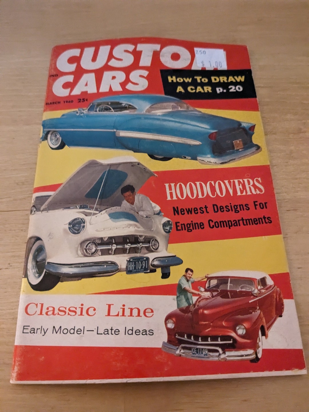 Magazine Custom Cars March 1960 Moonglow 1954 Chevrolet Bel Air ...