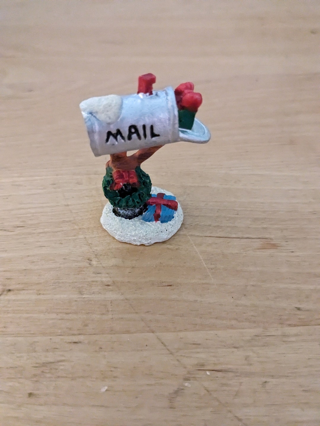 Mailbox Street Home Wrapped Packages Snow Unknown Brand Hard Plastic 1 ...