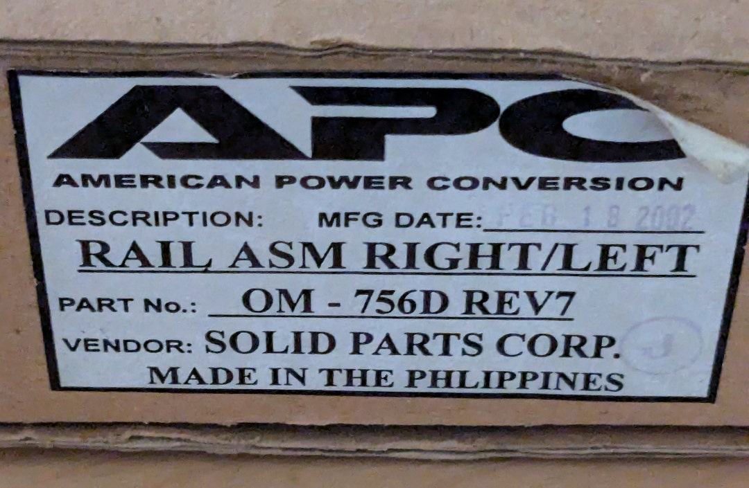 Construction Kit Server Rack American Power Conversion (APC) OM 756d ...