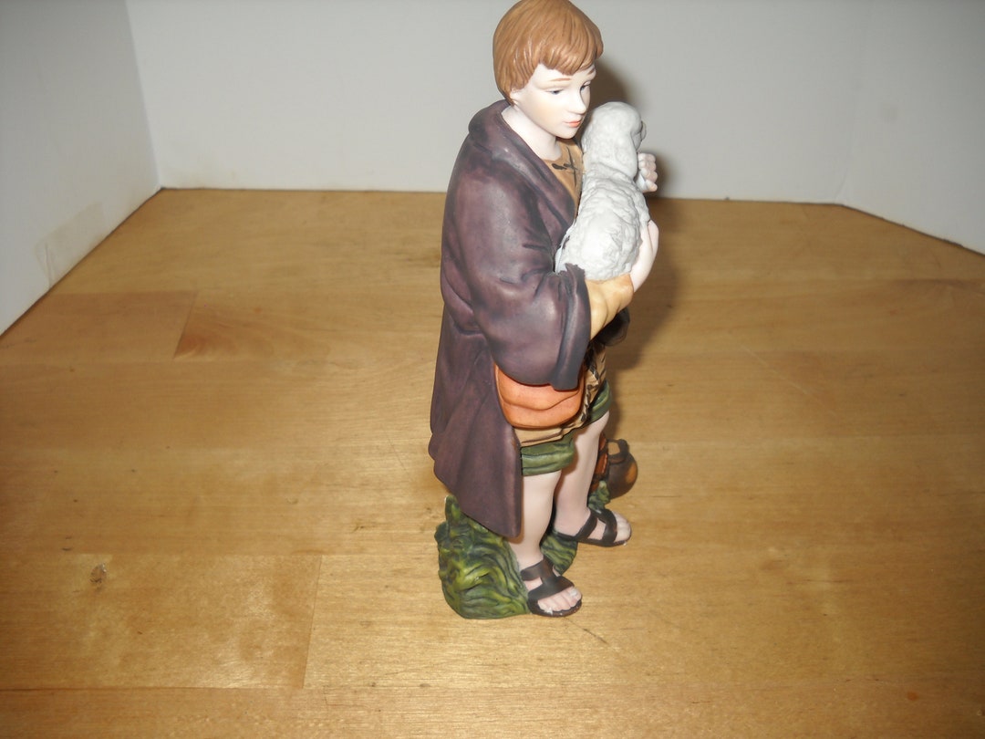 Shepherd Boy Figurine Nativity Kirkland Signature 75177 - Etsy