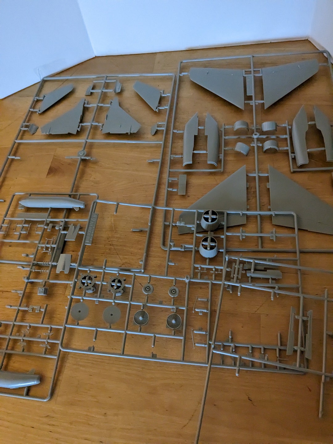 Parts Trees Jet Airplane Academy Hobby Model Kit MIG 29A Fulcrum With ...