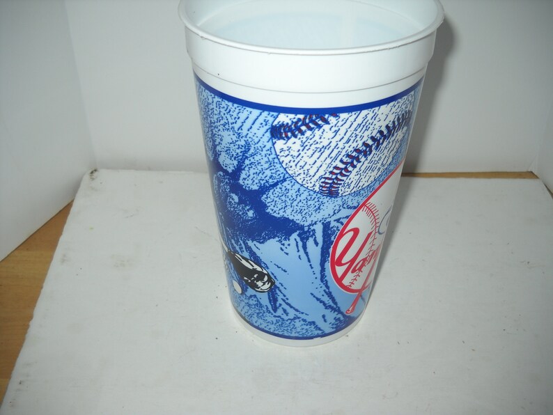 New York Yankees Large Plastic Cup Glass Souvenir Drink Beer | Etsy