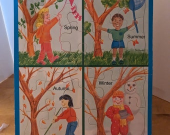 Paper Dolls Printable Seasons of the Year Boys Full - Etsy