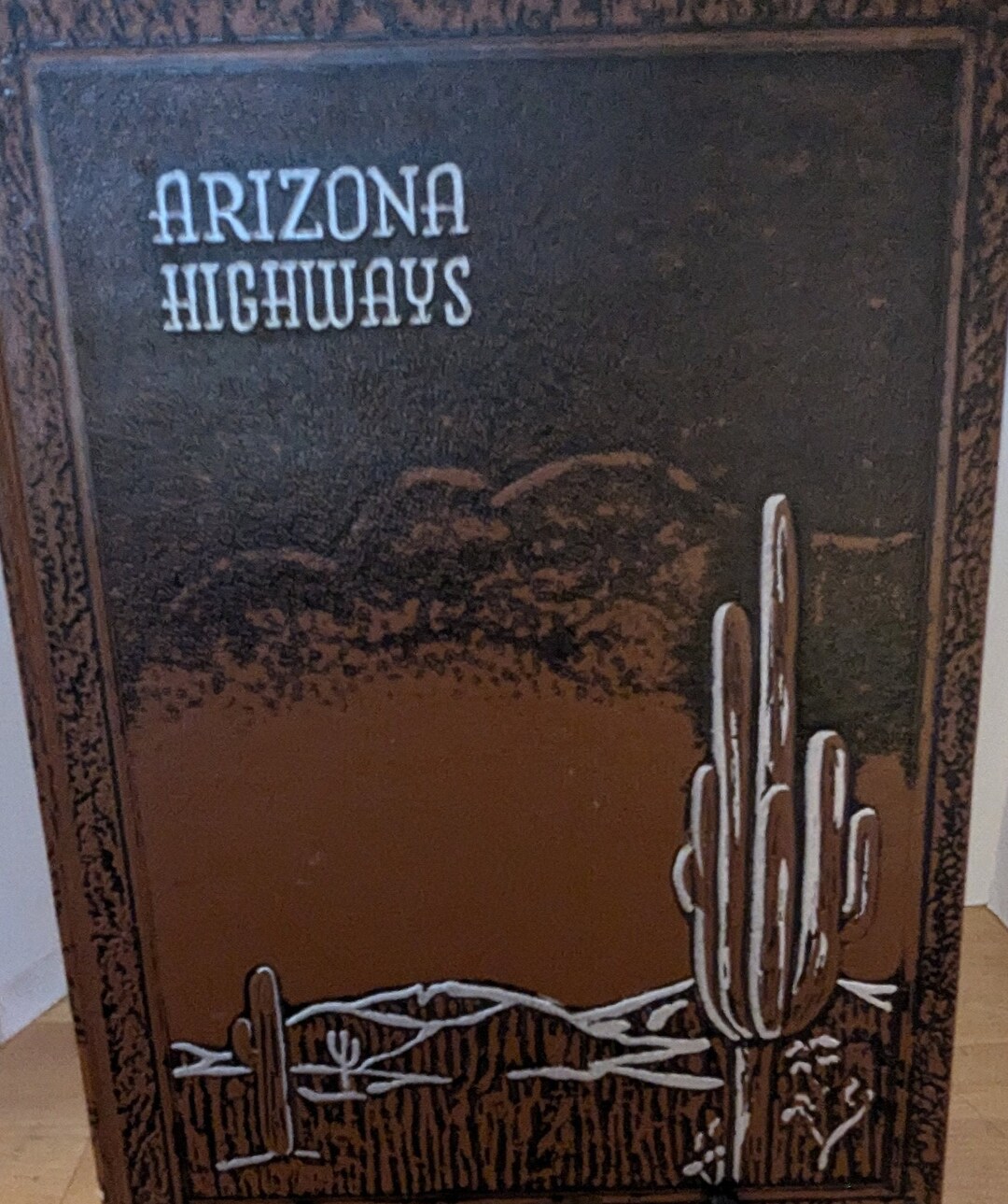 Arizona Highways Magazine 1984 Leather Bound 12 Volumes Still Stiff ...
