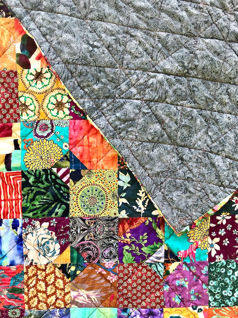 Dream in Color Queen Quilt - Etsy