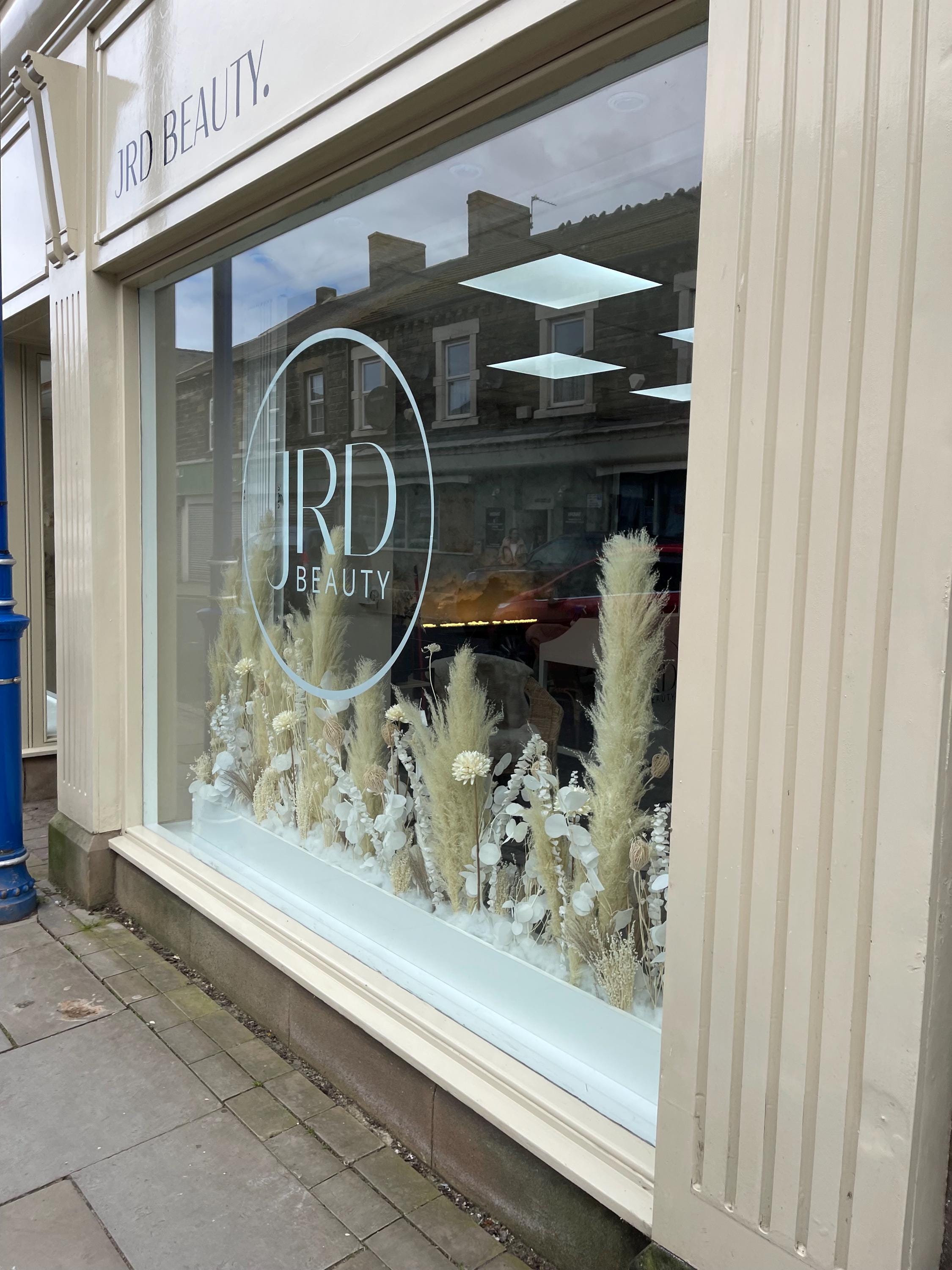 Dried Floral Window Display Arrangement, Floral Installation, Read ...