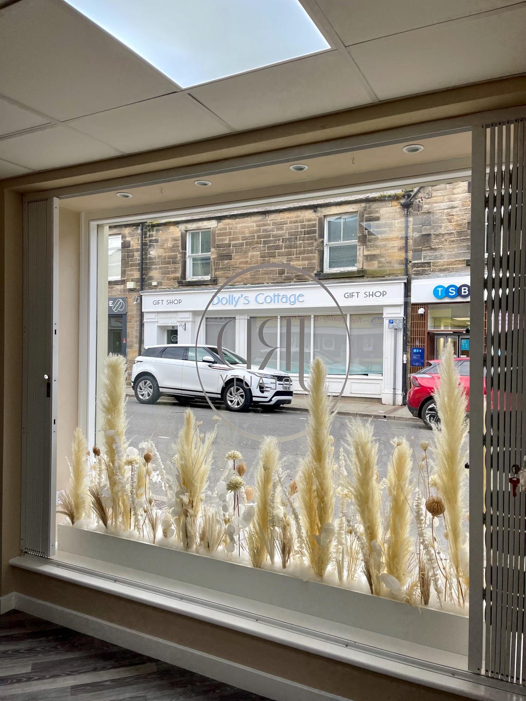 Dried Floral Window Display Arrangement, Floral Installation, Read ...