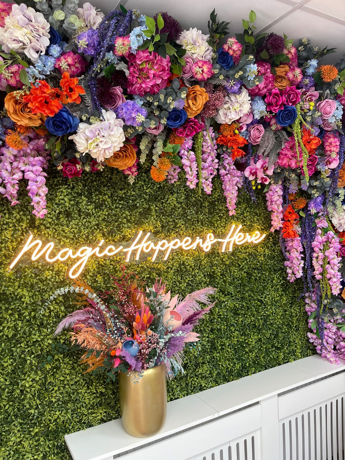 Floral Installation, Read Description!! Shop Flower Display, Flower ...