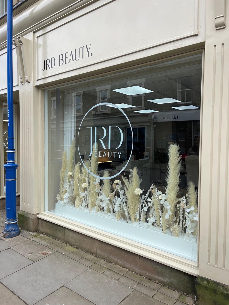 Dried Floral Window Display Arrangement, Floral Installation, Read ...