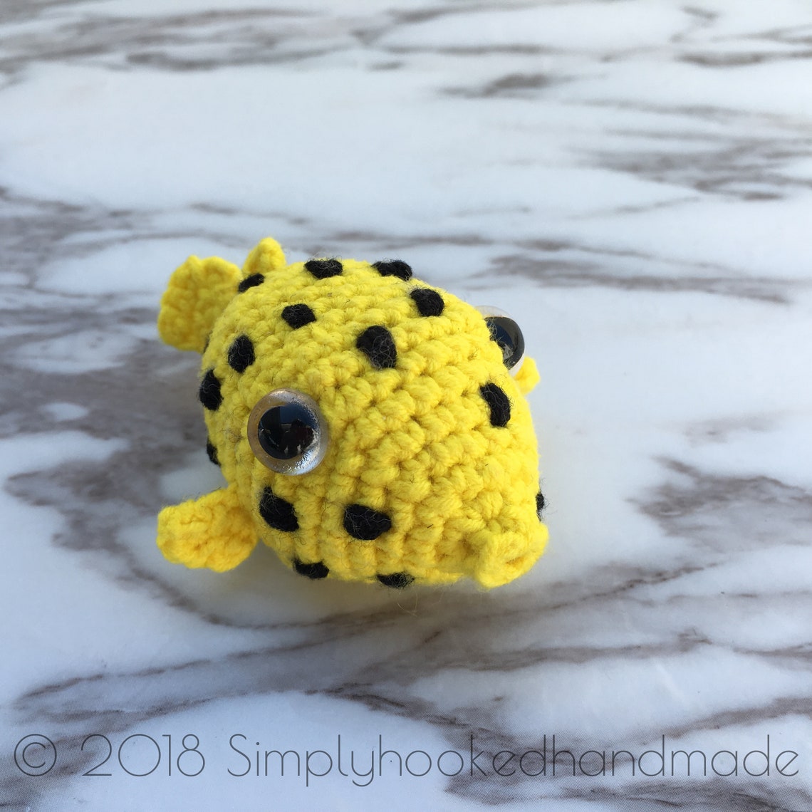 Yellow Boxfish Amigurumi Crochet Pattern - Etsy