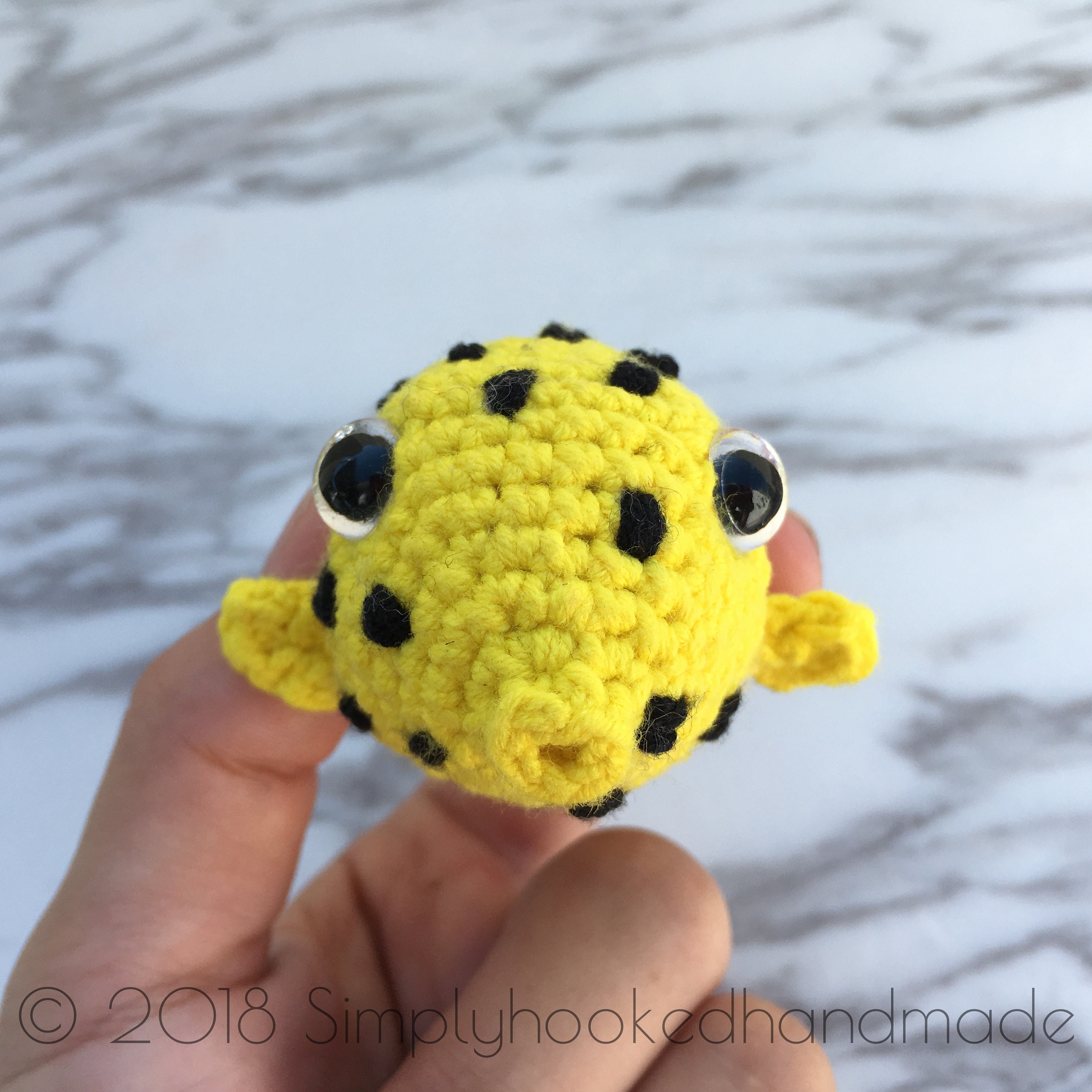 Yellow Boxfish - Amigurumi Crochet Pattern - Etsy