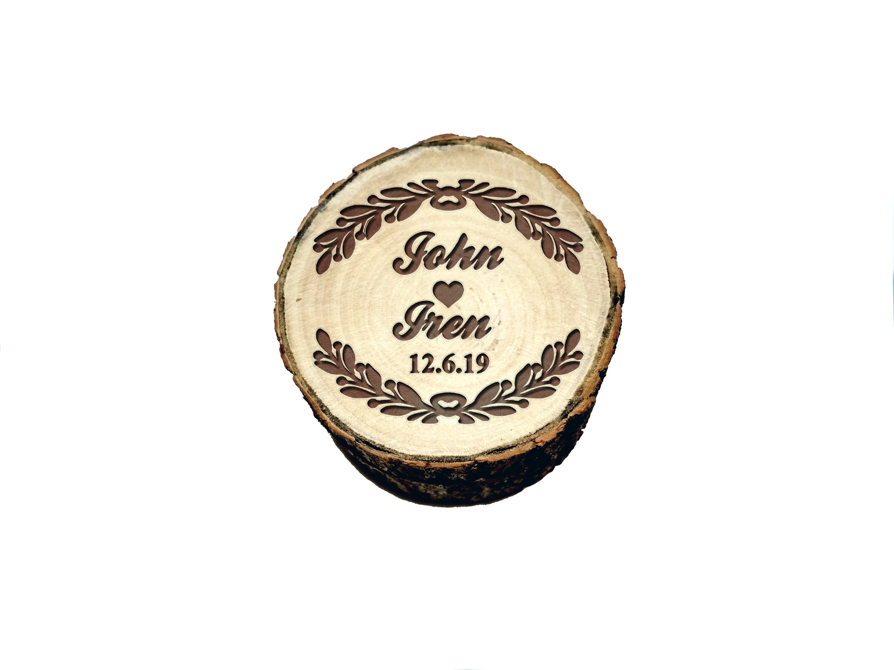 Personalized Wood Ring Box | Rustic Wedding Ring Box | Engagement Ring ...