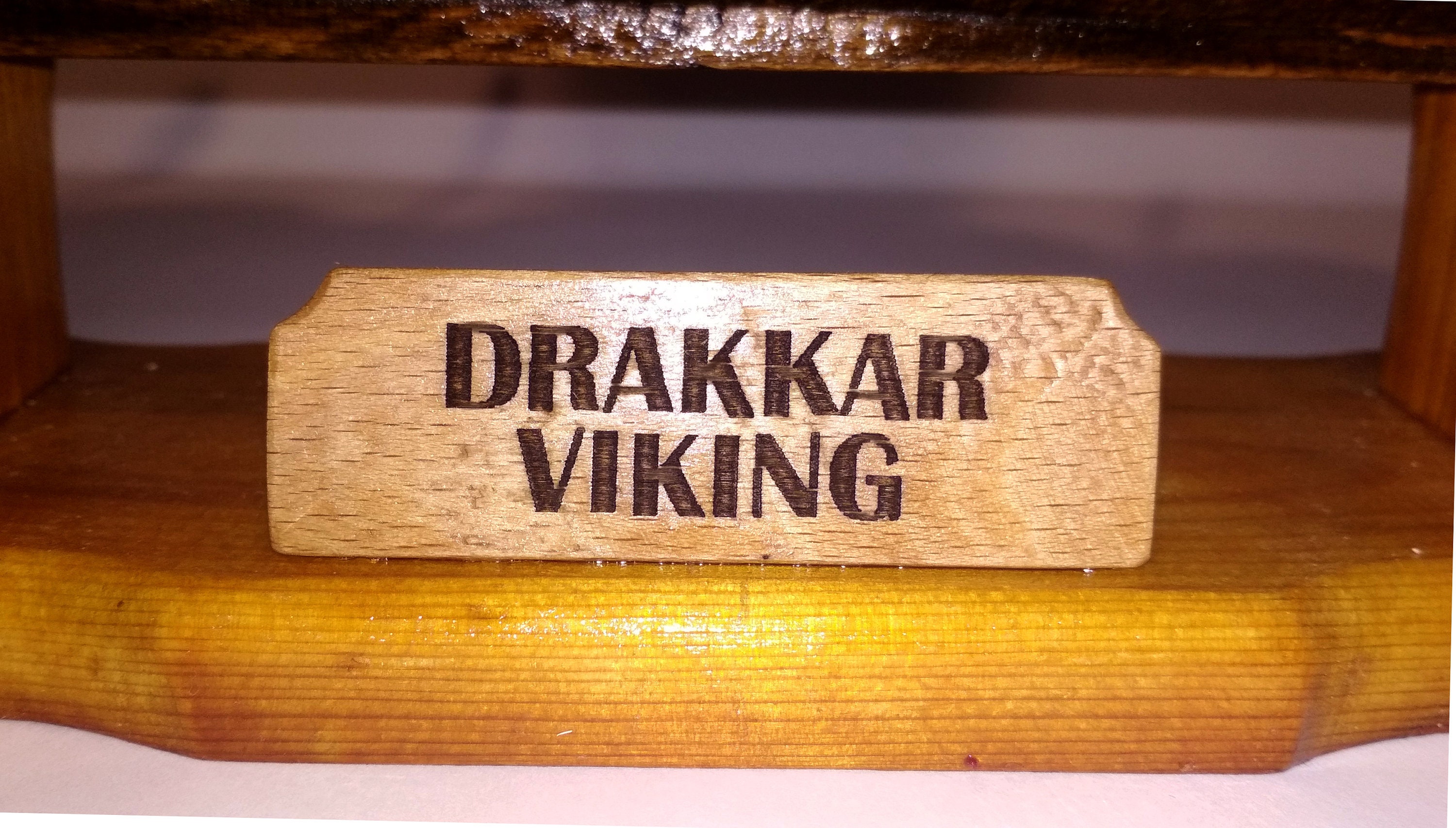 Drakkar Wikinger / Holz Modell boot / Langboot / Holzboot / | Etsy
