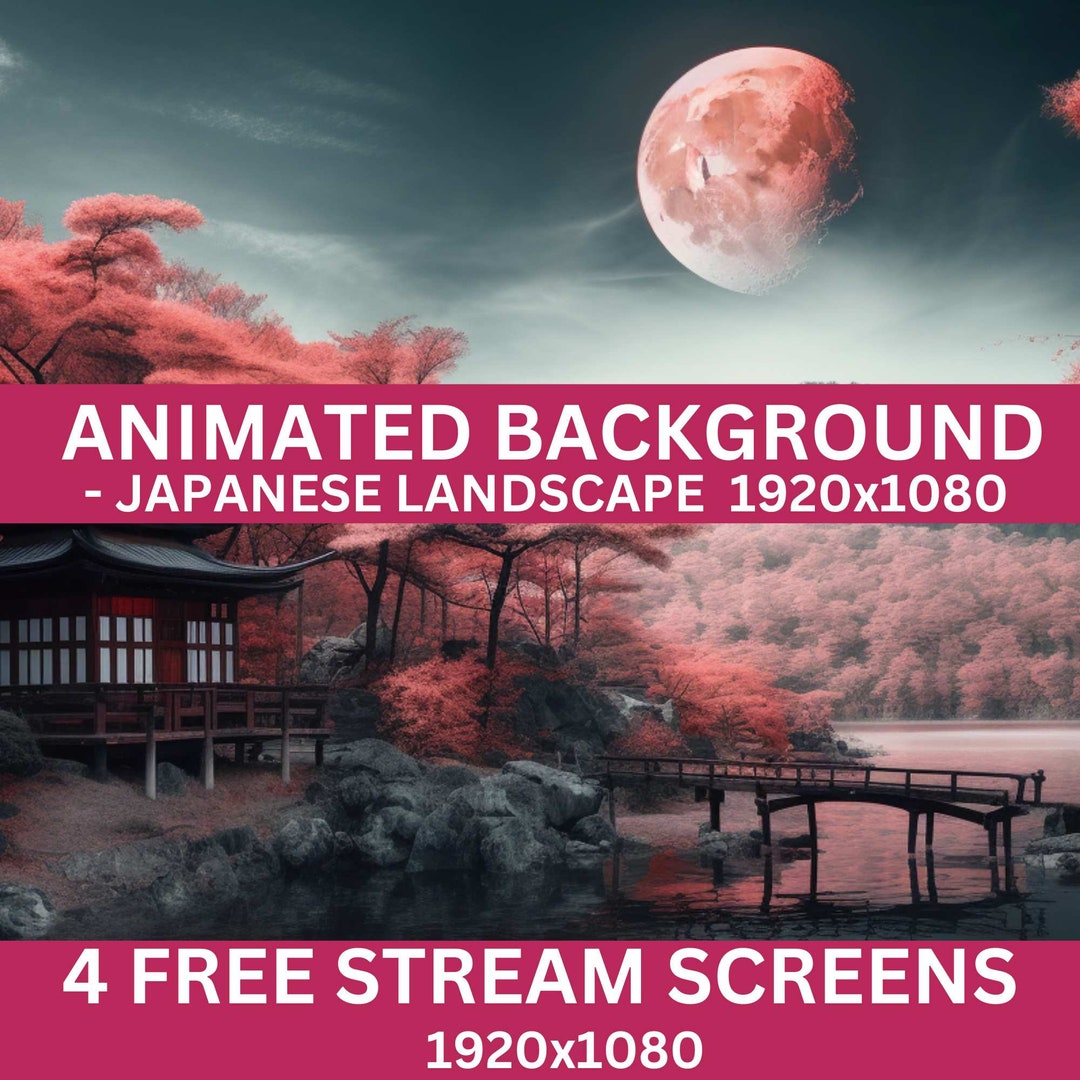 Animated Background, Vtuber Background Japanese Landscape, Vtuber ...