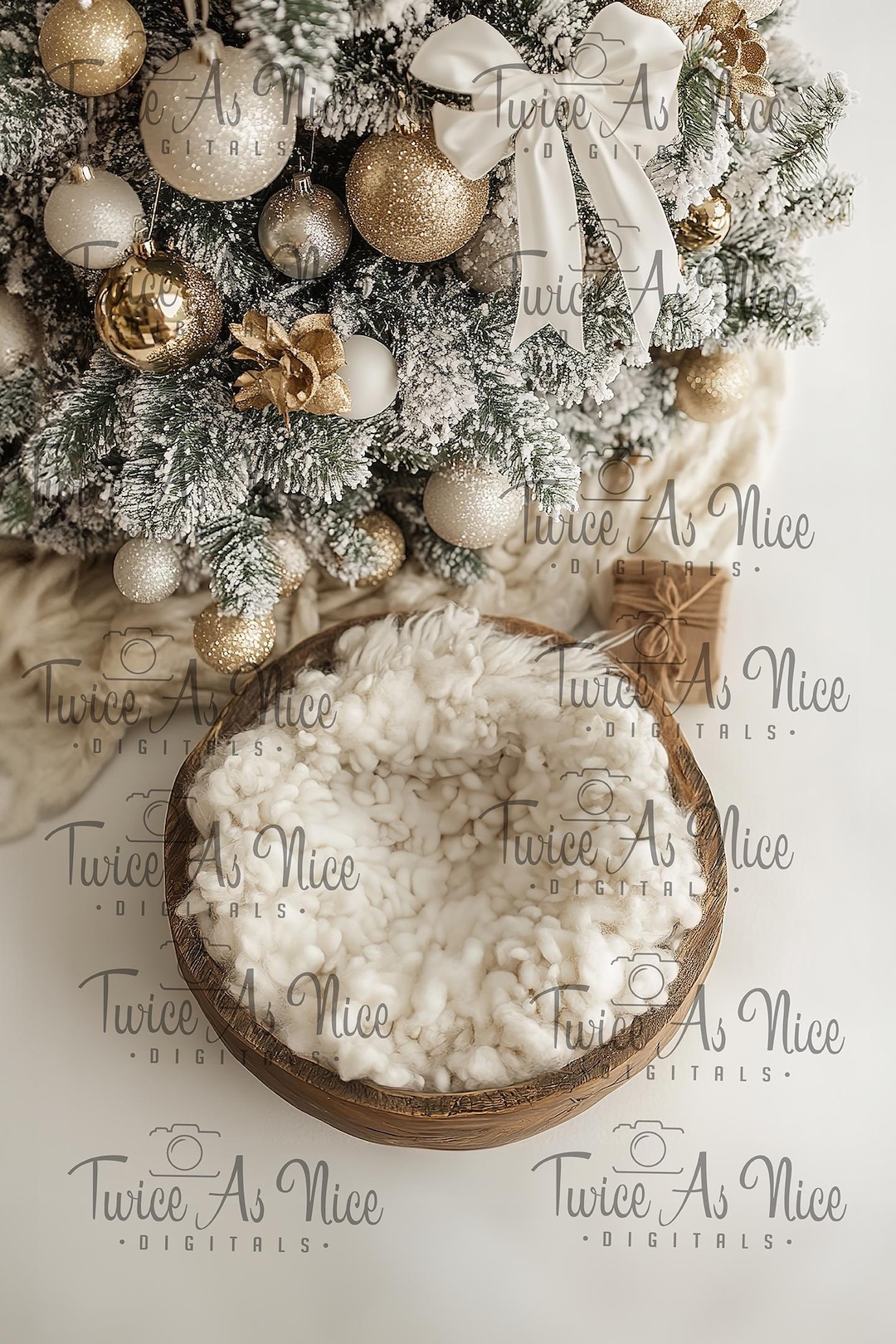 Christmas Newborn Digital Backdrop Newborn Digital Background- Design ...