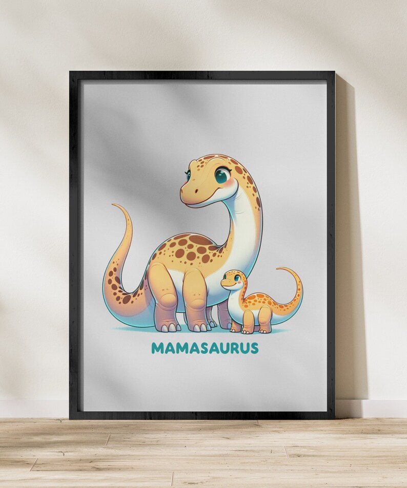 Mamasaurus SVG, Cute Dinosaur Family Design, Mama Saurus Png Shirt ...